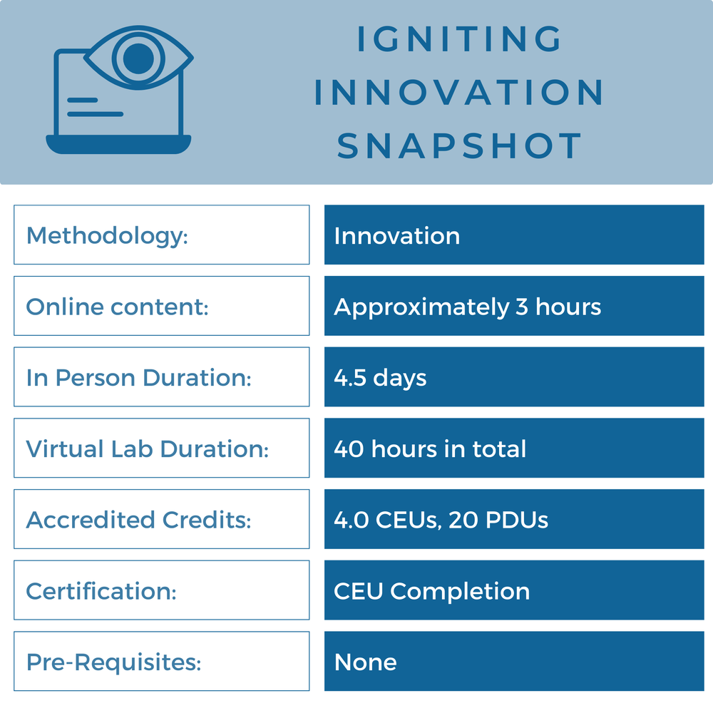 IGNITING INNOVATION – Lean Methods Group